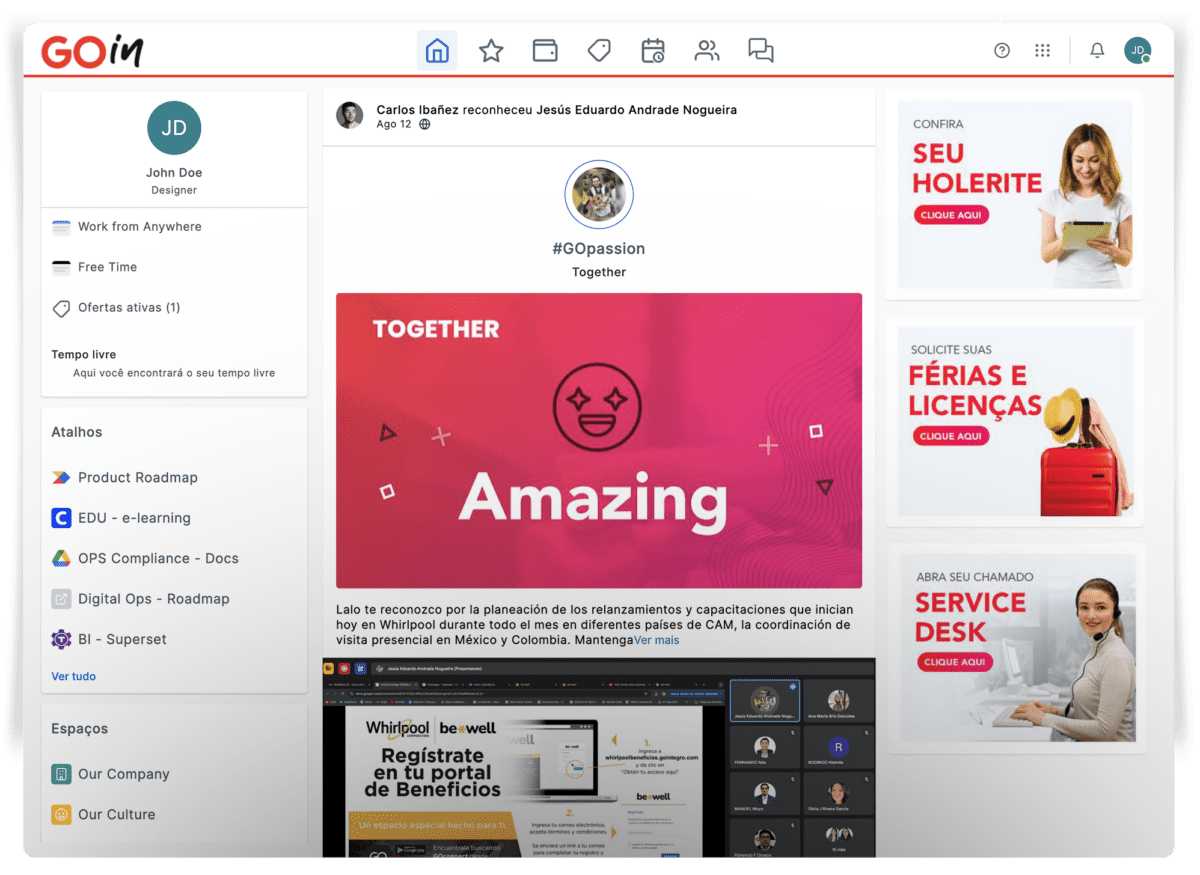 GOintegro | Edenred - Plataforma HR