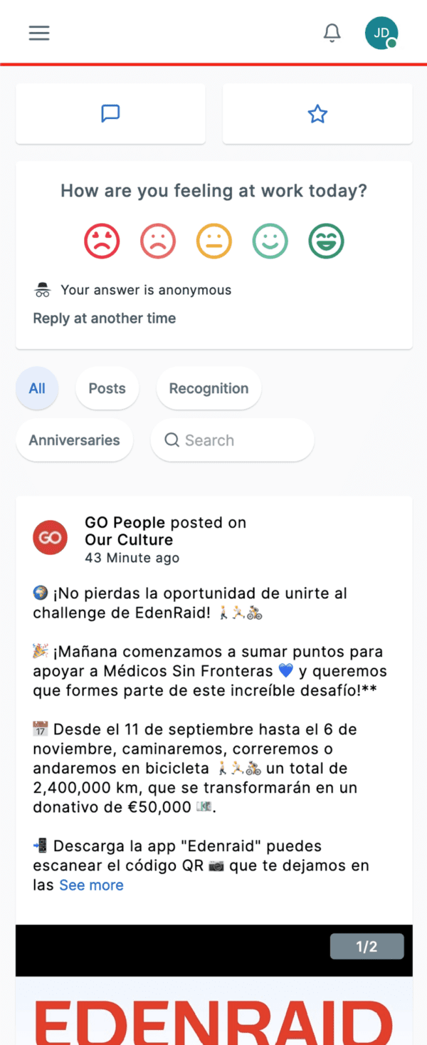 GOintegro | Edenred - HR Platform