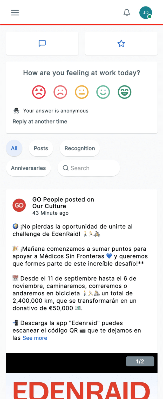 GOintegro | Edenred - HR Platform