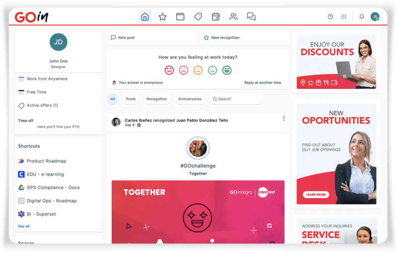 GOintegro | Edenred - HR Platform
