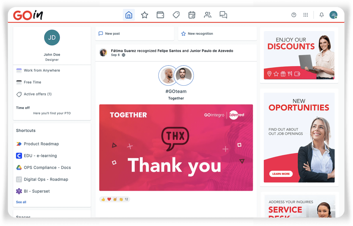 GOintegro | Edenred - HR Platform