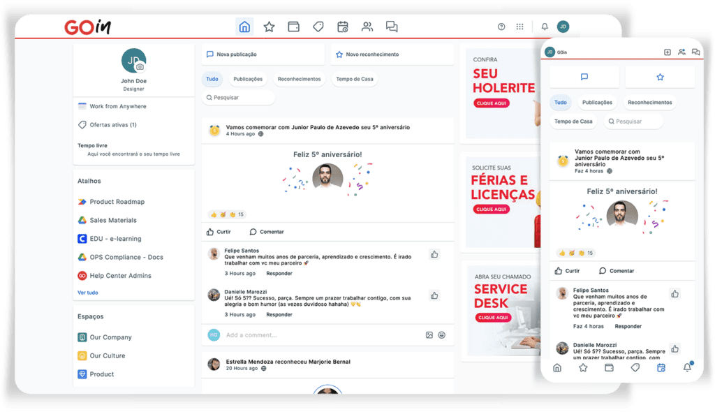 Aplicativo HR GOintegro Starter