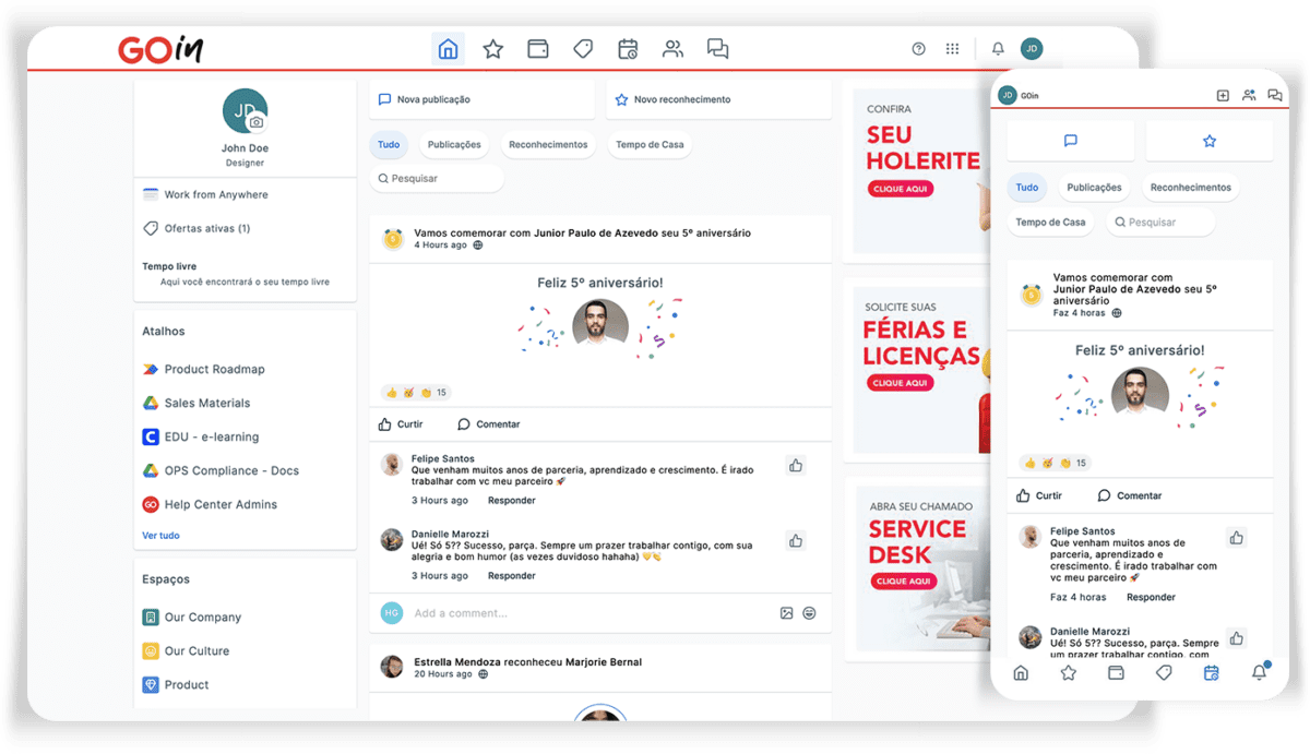 Aplicativo HR GOintegro Starter